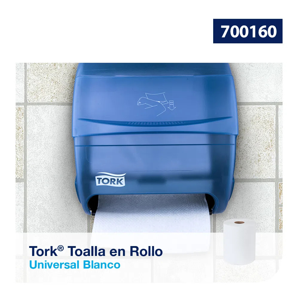 700160 Toalla en Rollo universal Blanca Tork®