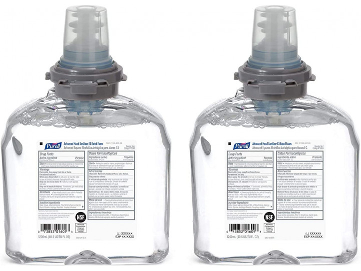 5392-02 Espuma Antiséptica Advanced Purell® TFX™ - Repuesto